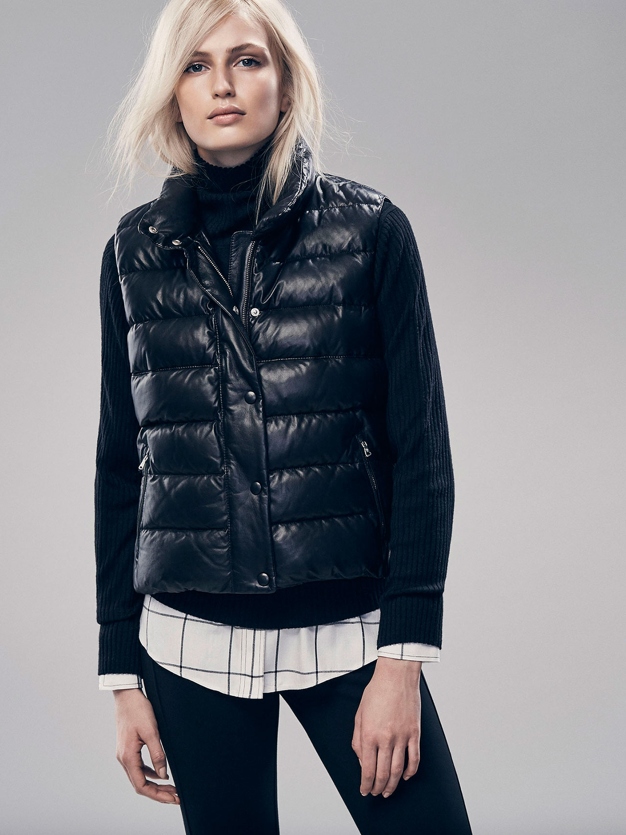 CHALECO NAPA PLUMAS LIMITED EDITION | Chaleco de plumas, Chaleco de mujer, Moda para mujer