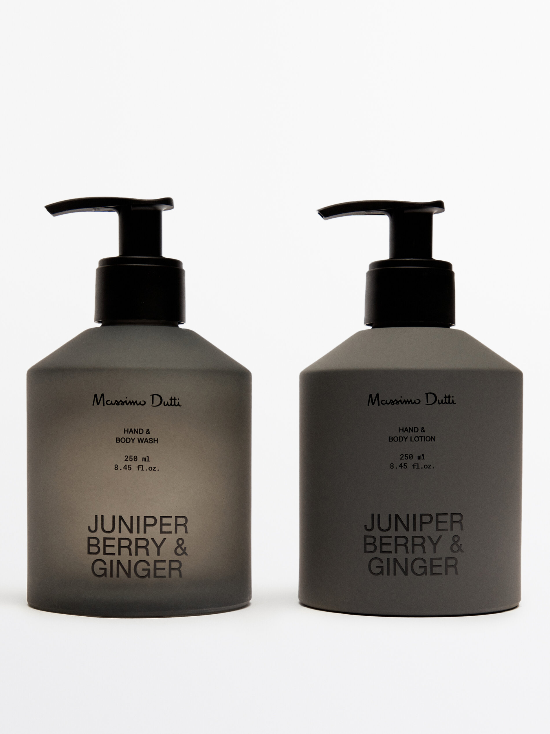 (250 ml) Juniper Berry & Ginger hand and body lotion and gel pack ...