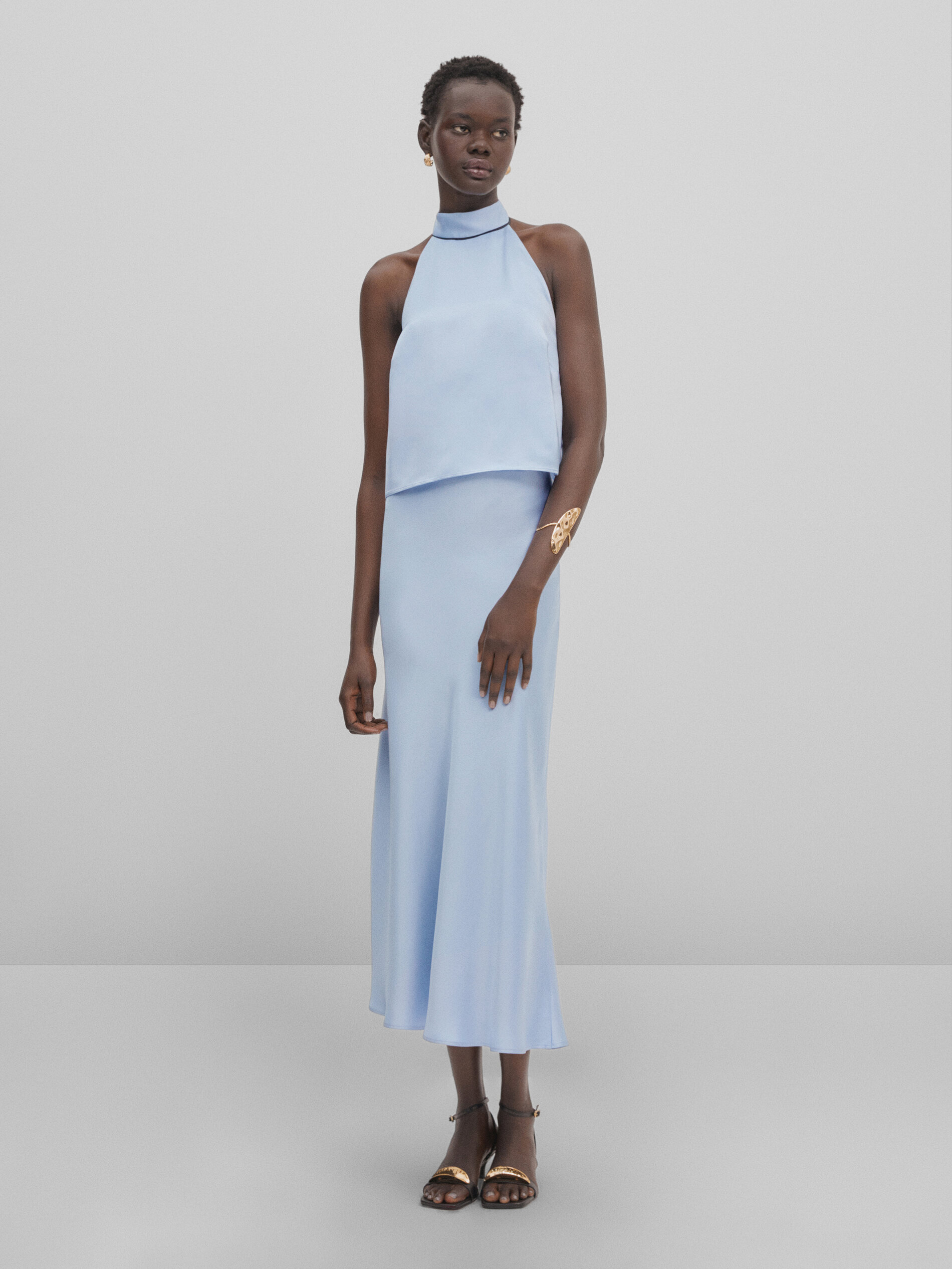 Formal halter top online