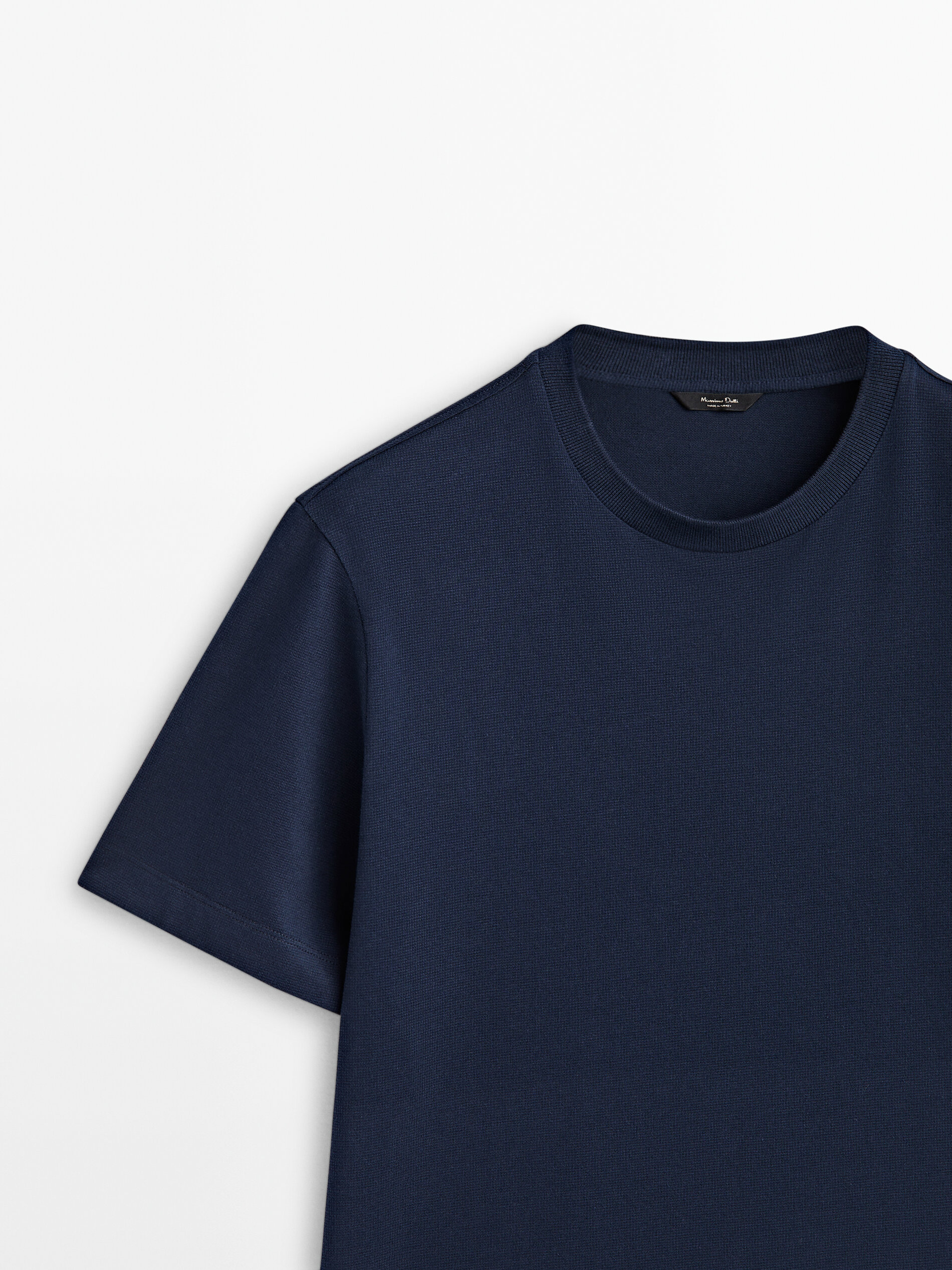 Plain Navy Blue T Shirt