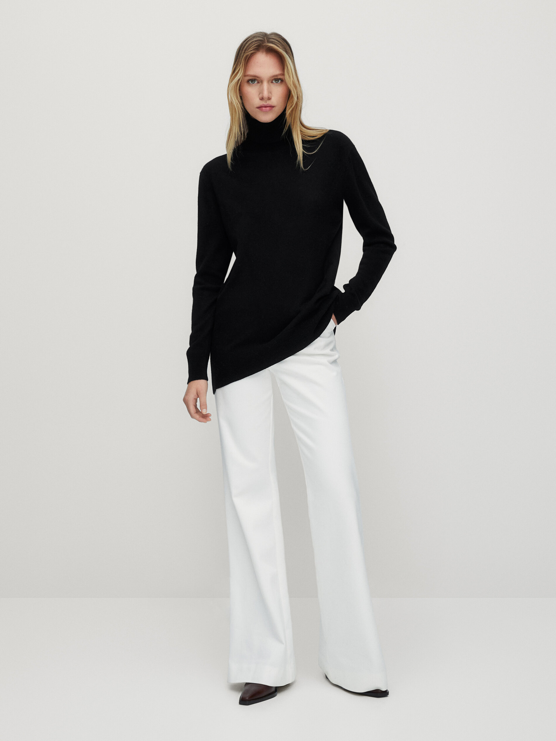 블랙 스웨터 - Massimo Dutti South Korea | 대한민국