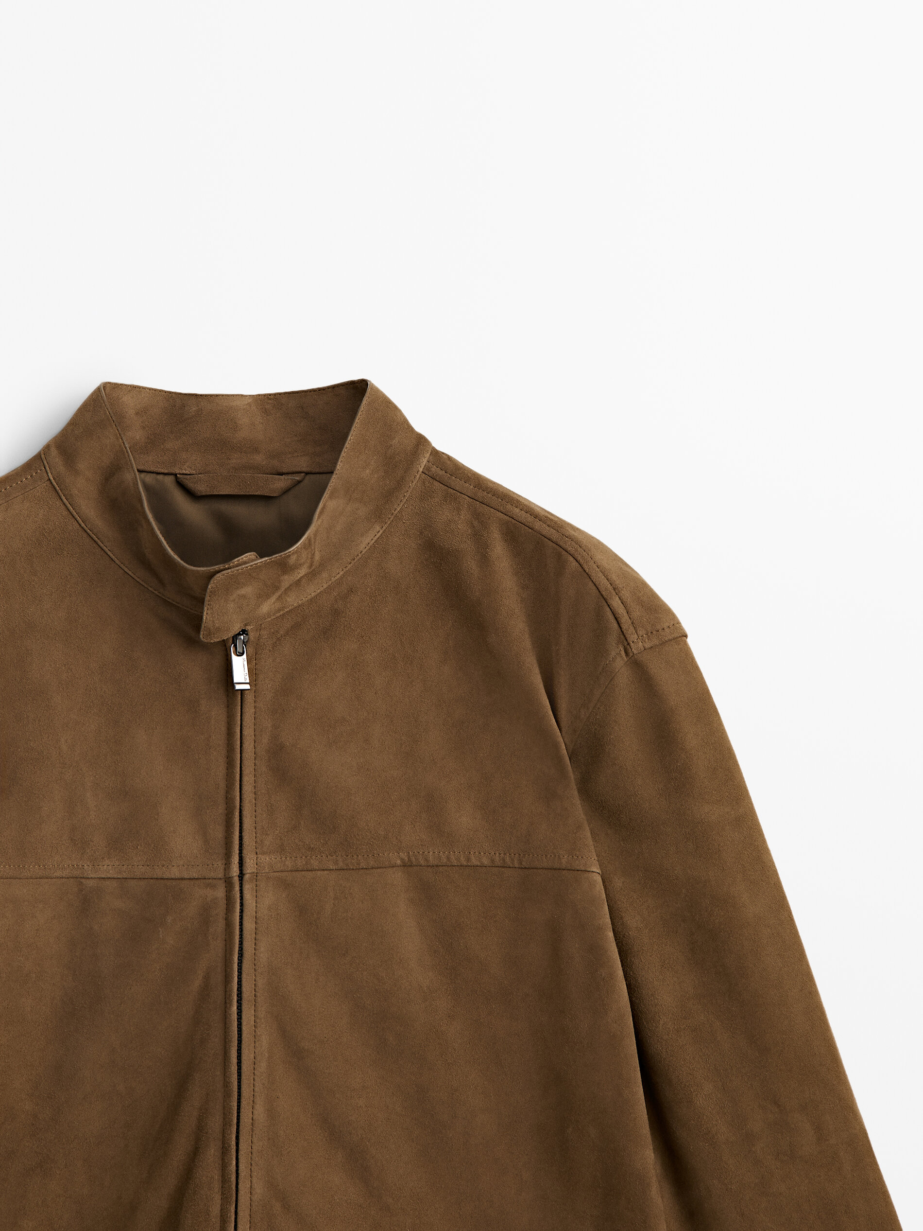 Massimo Dutti Suede Leather Jacket - Big Apple Buddy