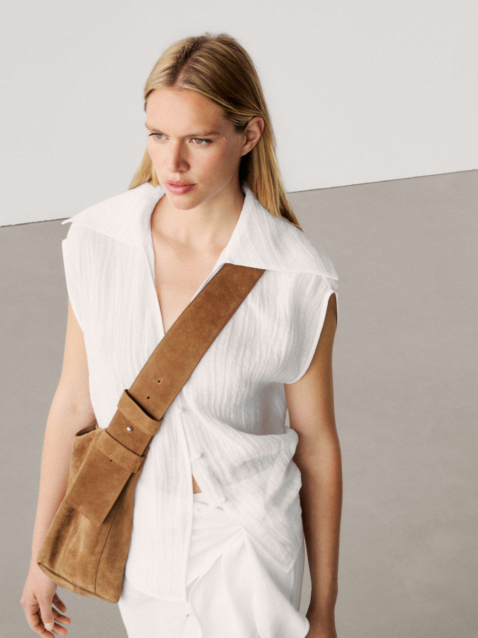 Linen shirts for women - Massimo Dutti
