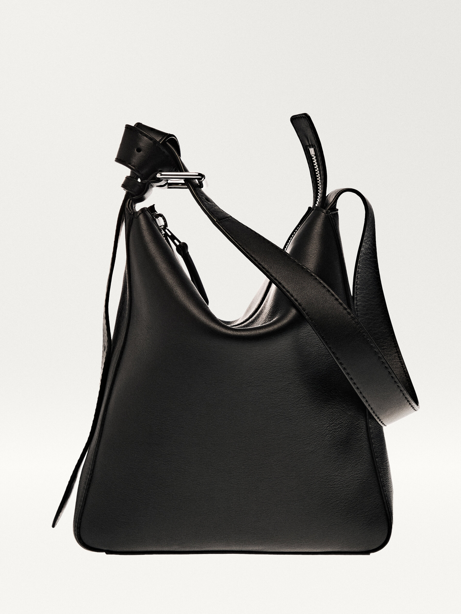 Adjustable Nappa Leather Crossbody Bag Massimo Dutti Malaysia Adjustable Nappa Leather Crossbody Bag Massimo Dutti Malaysia
