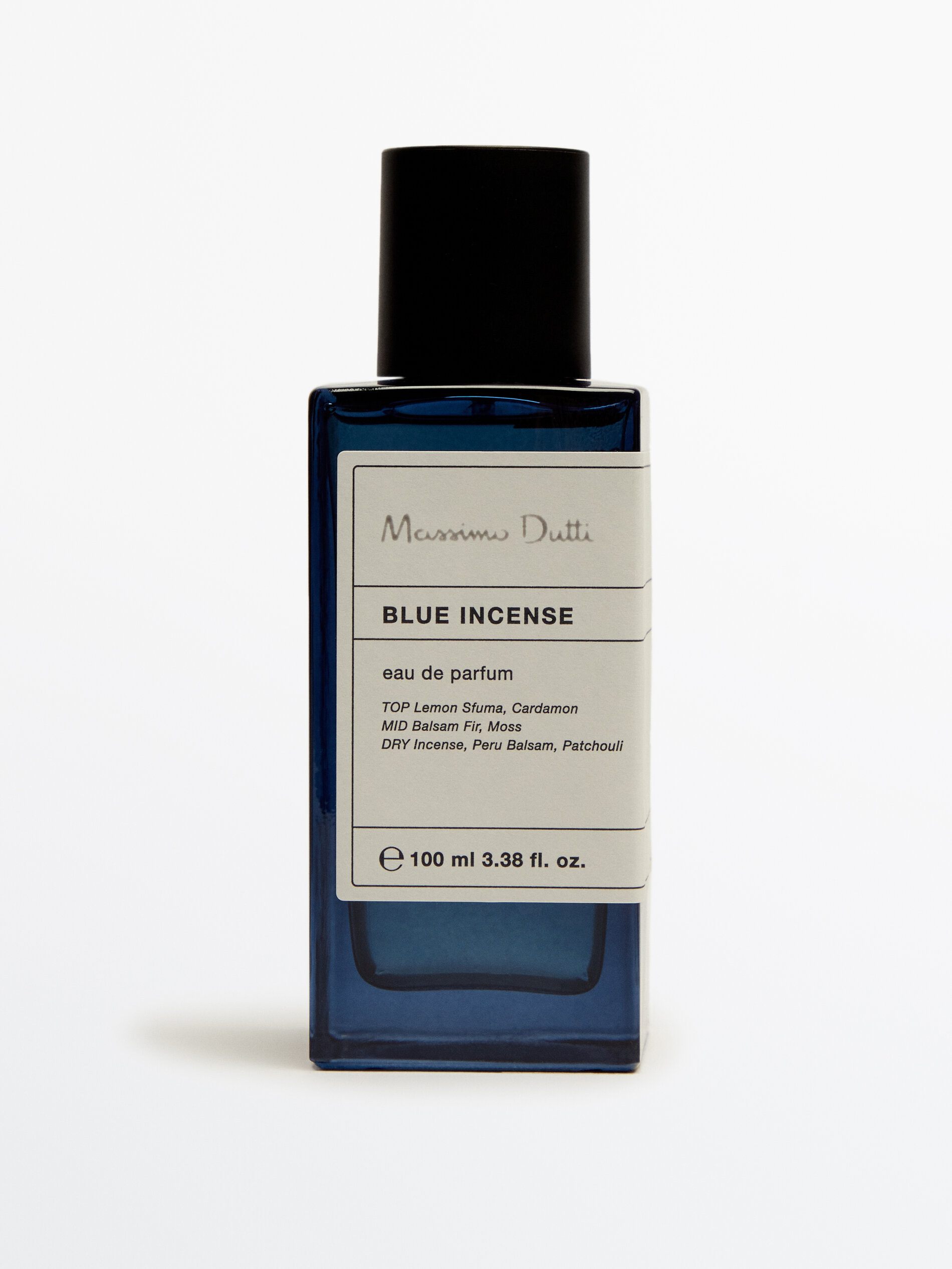 (100ml) Blue incense Eau de Parfum · Navy Blue · Accessories | Massimo ...