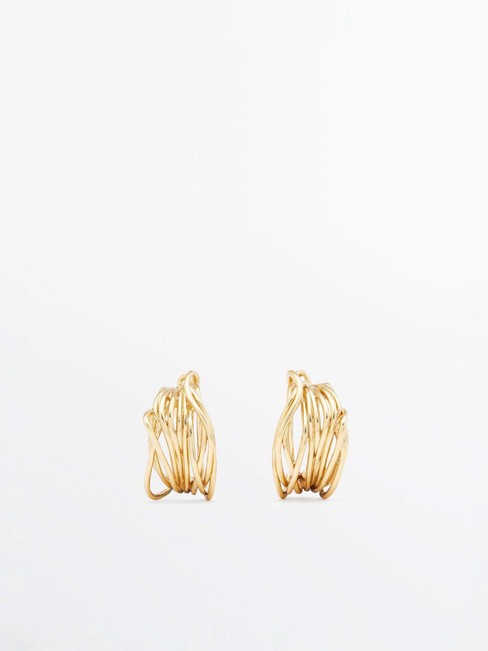 Pendentes medianos estrutura cable · Dourado · Accesorios | Massimo Dutti