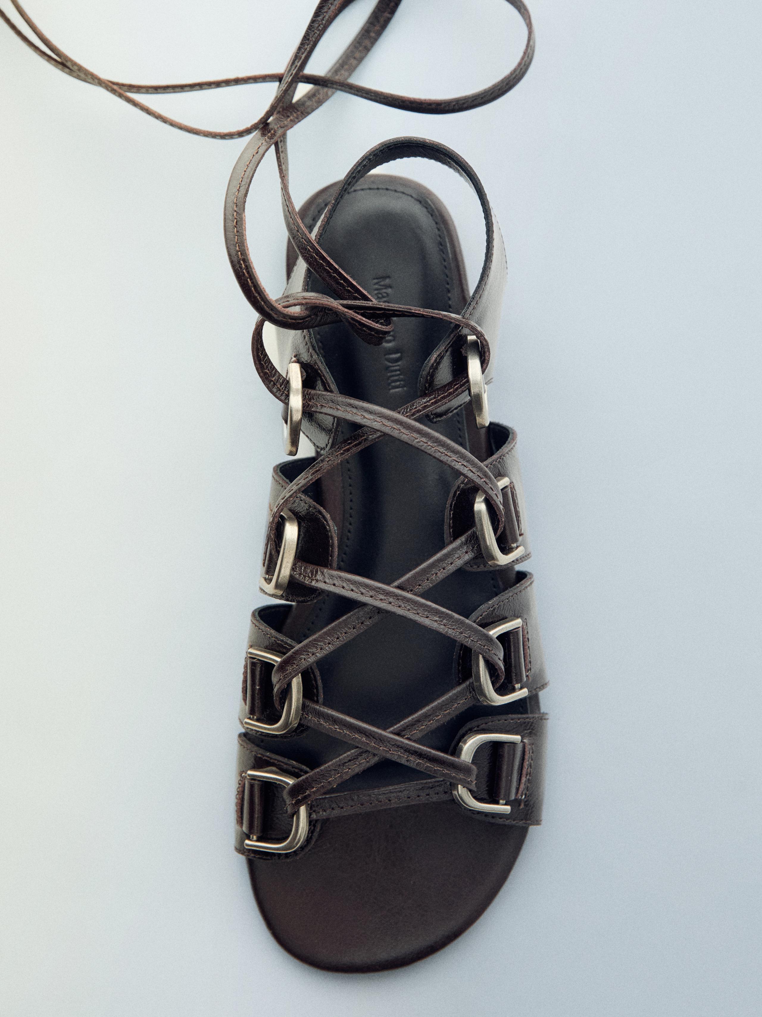 Women's Elegant Sandals - Massimo Dutti - GB