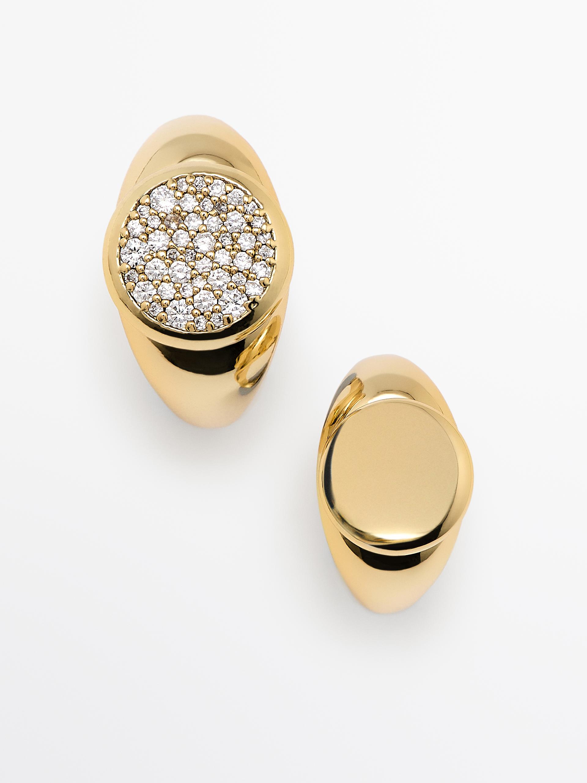 Sada prstenů na malíček · Zlatá · Jewelry | Massimo Dutti