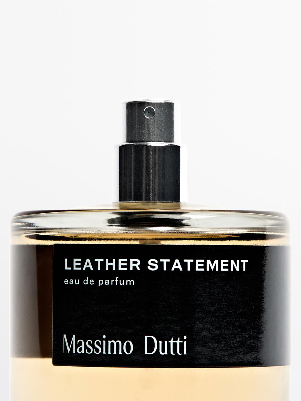 (100 ML) Leather Statement Eau de Parfum · Black · Perfumes | Massimo Dutti