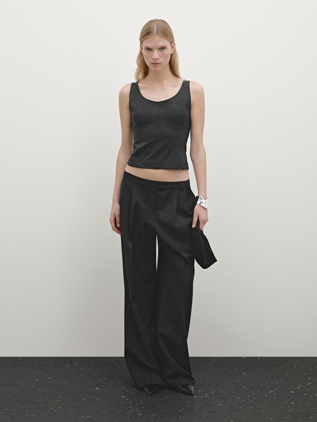 Tops de vestir y básicos para mujer - Massimo Dutti