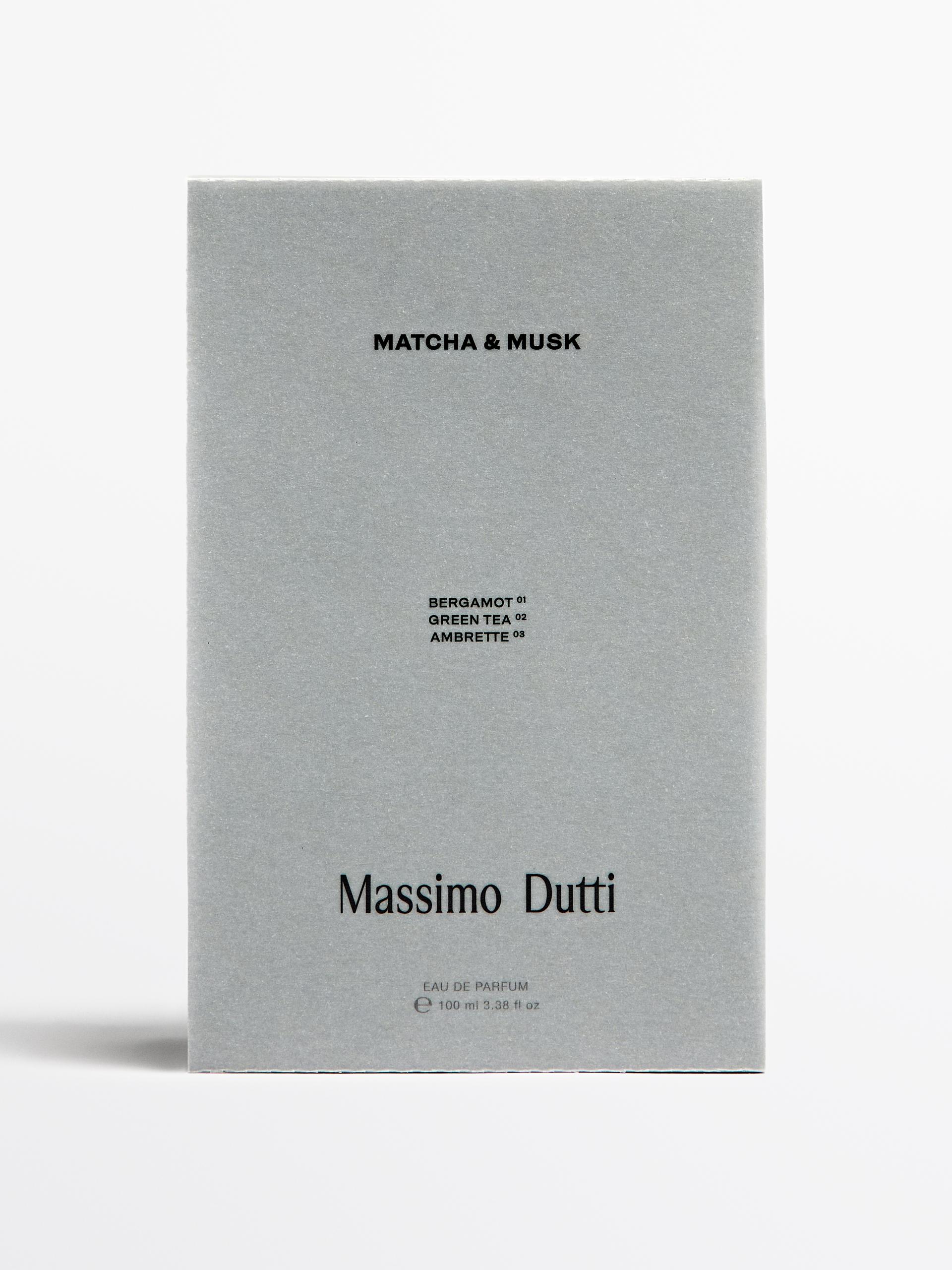 (100 مل) ماء عطري MATCHA & MUSK من MASSIMO DUTTI · أخضر باهت · عطور ...