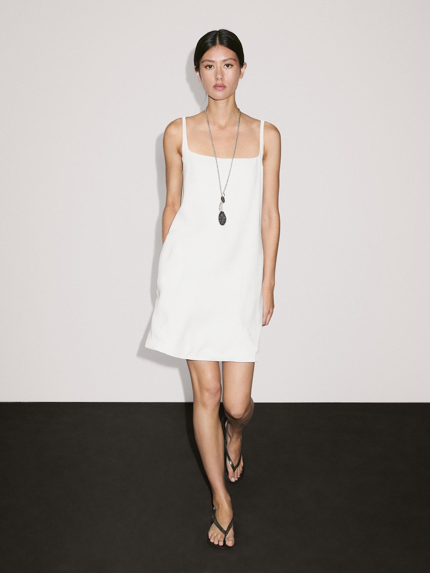 Women's Linen Dresses - Massimo Dutti - US