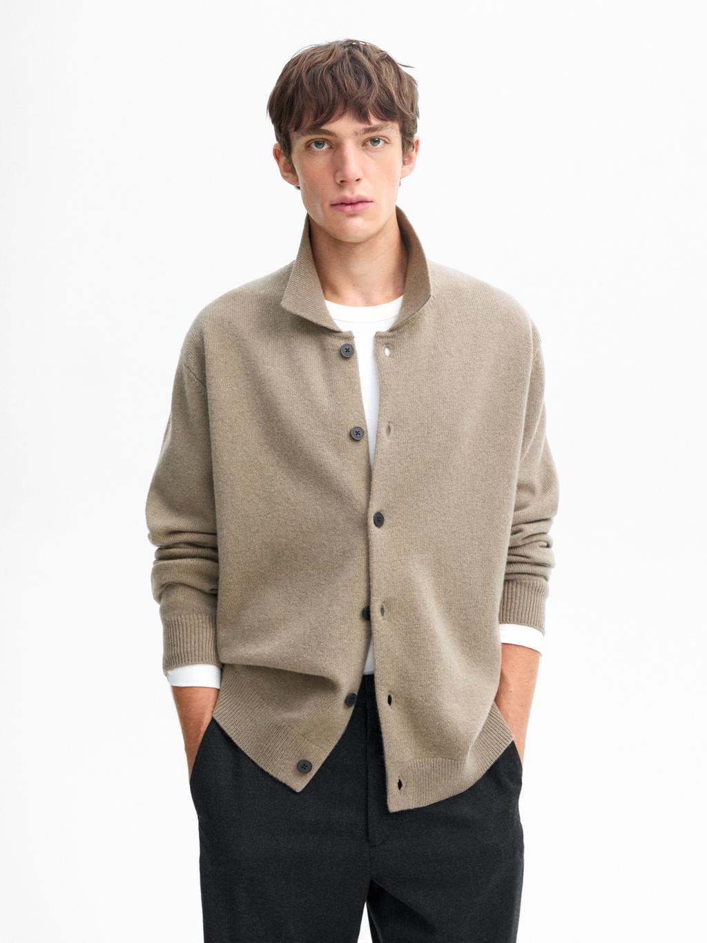 Men's Cardigans - Massimo Dutti - SE
