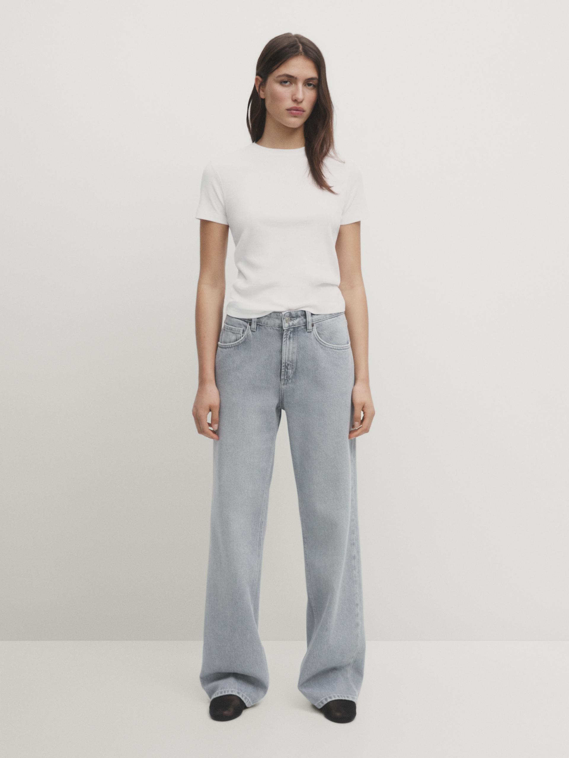 Ženske bele majice - Massimo Dutti