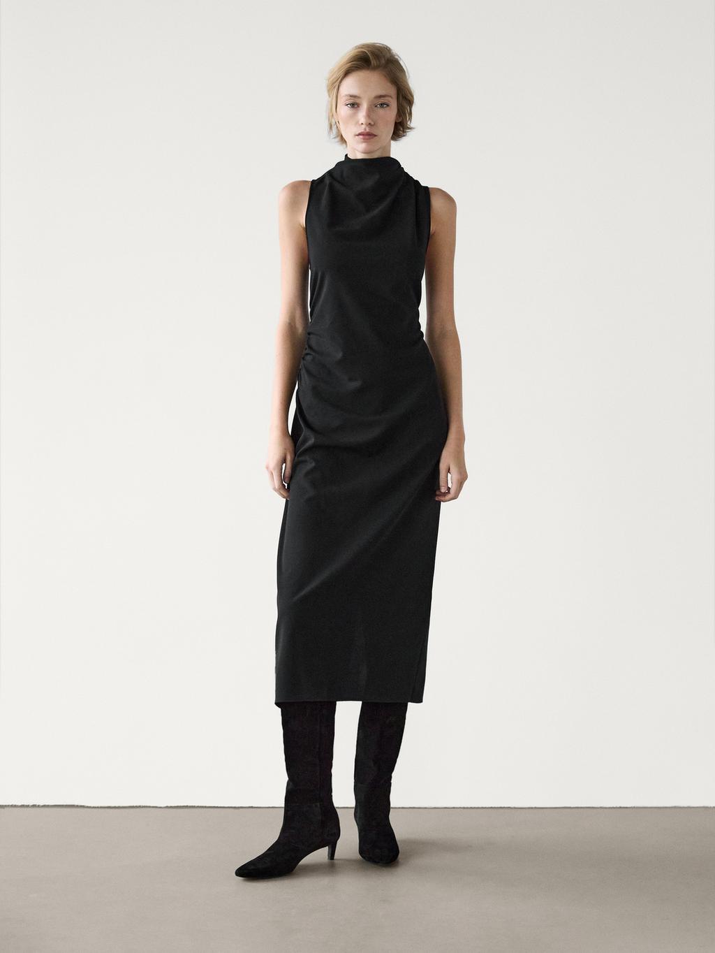 Women's Midi Dresses - Massimo Dutti - US