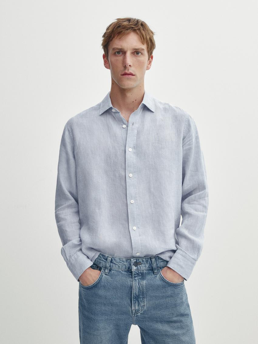 Camisas regular fit de hombre - Massimo Dutti