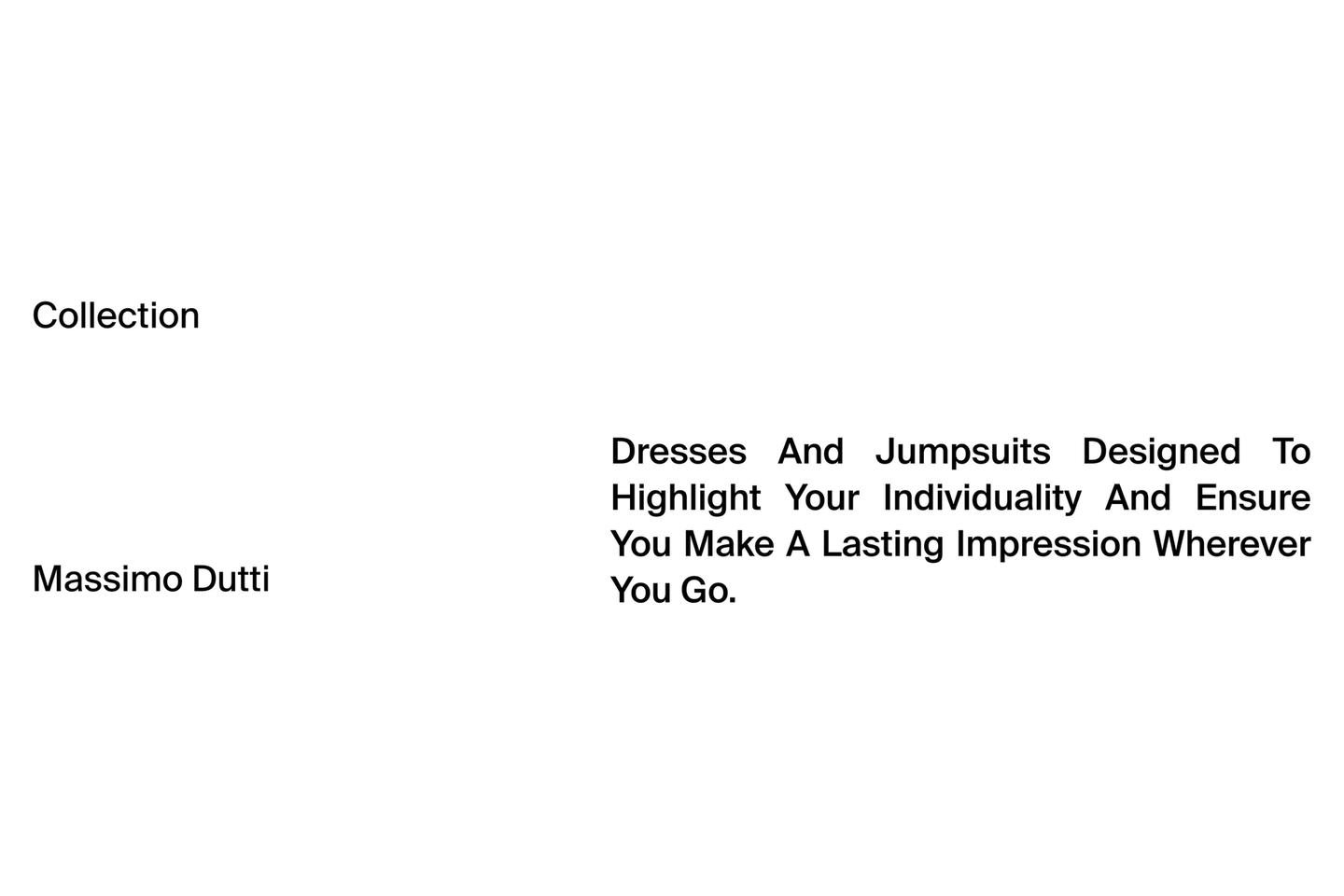 Fustane me Stil për Femra - Massimo Dutti
