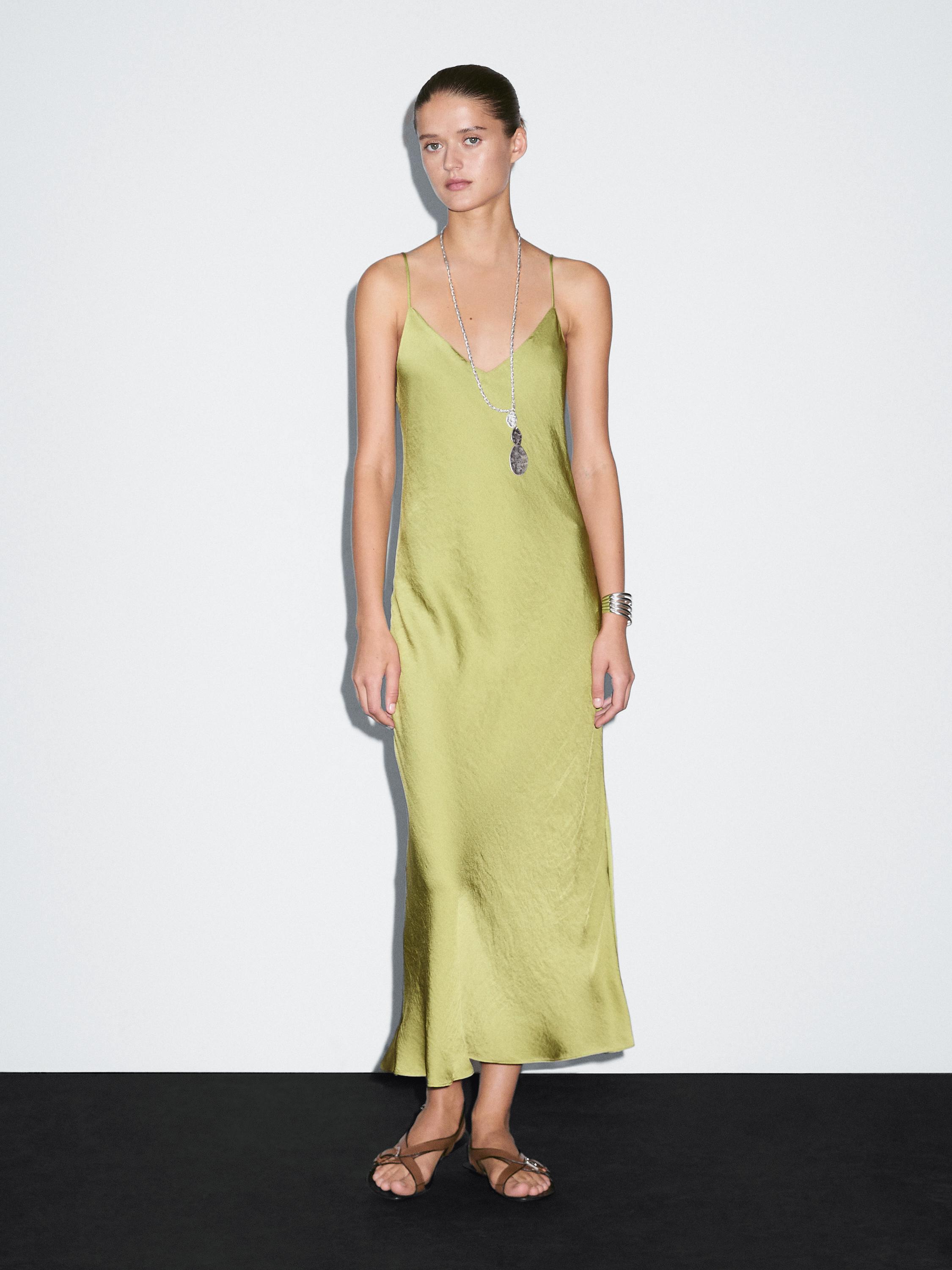 Women's Midi Dresses - Massimo Dutti - US