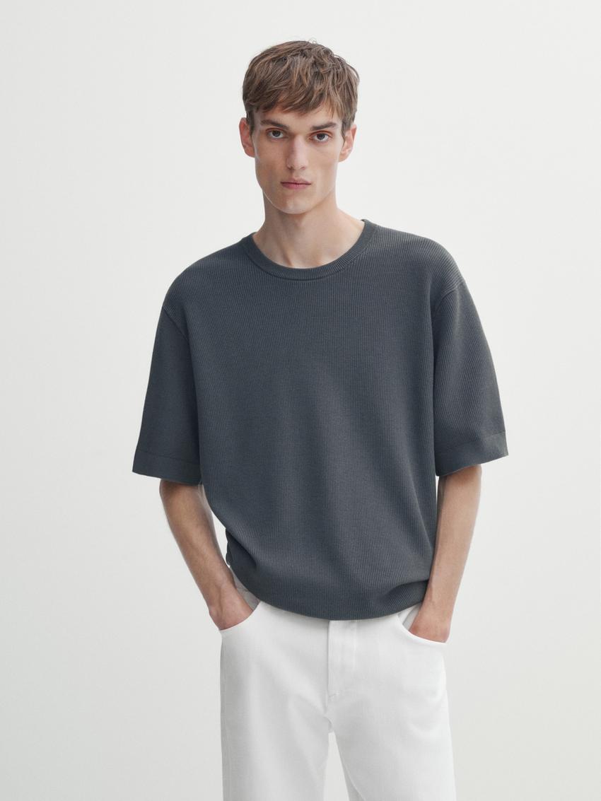 SHORT SLEEVED - Massimo Dutti