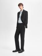 100 Wool Suit Blazer Black Dressy Massimo Dutti 100 Wool Suit Blazer Black Dressy Massimo Dutti
