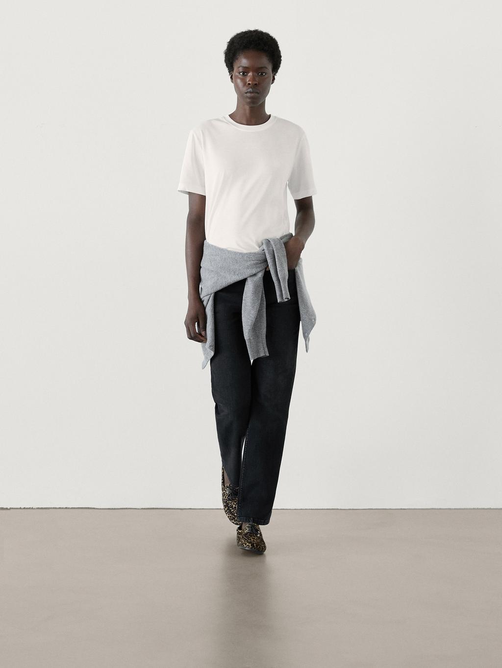 Ženske bele majice - Massimo Dutti