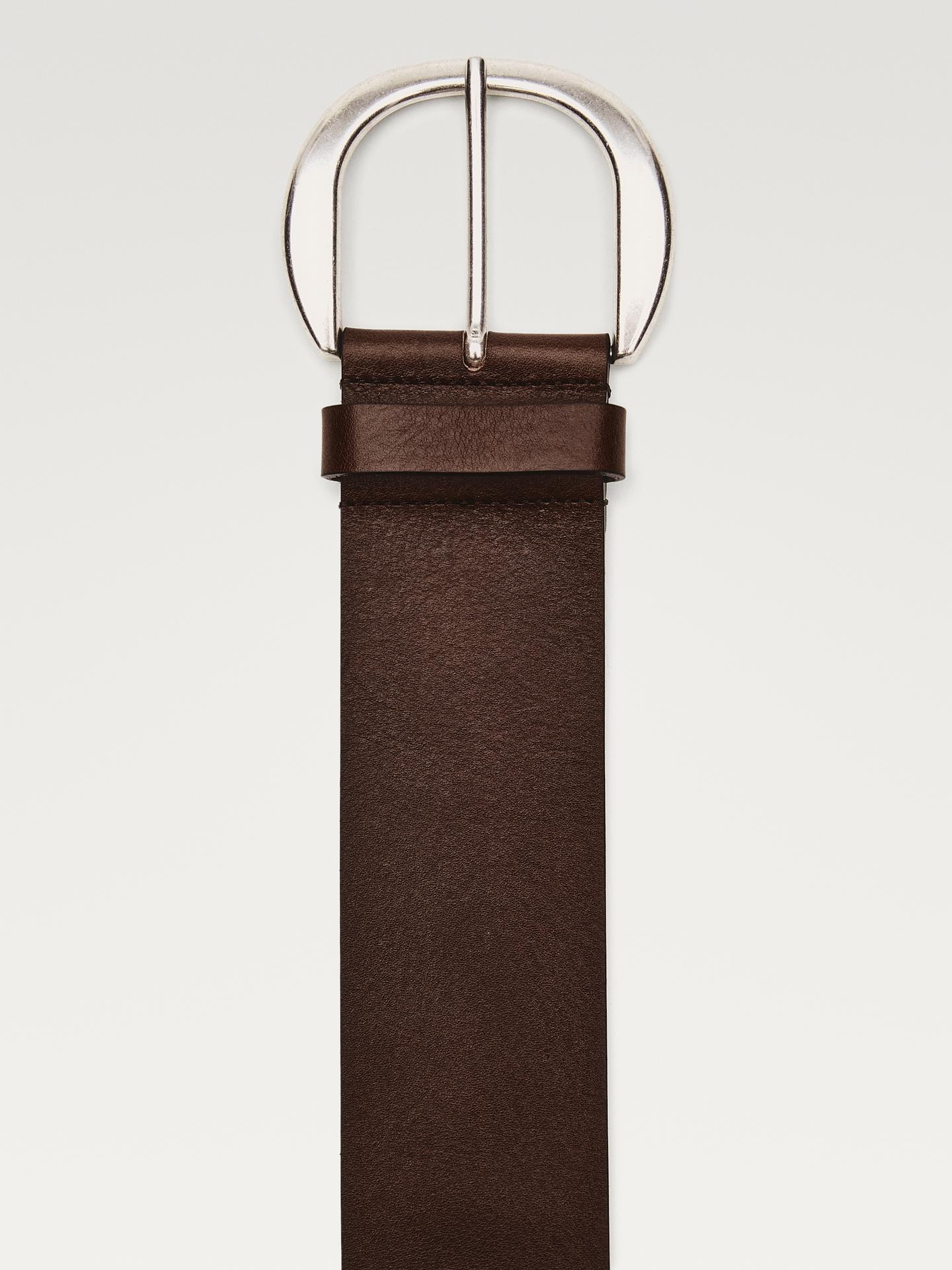 Women's Leather Belts - Massimo Dutti - US