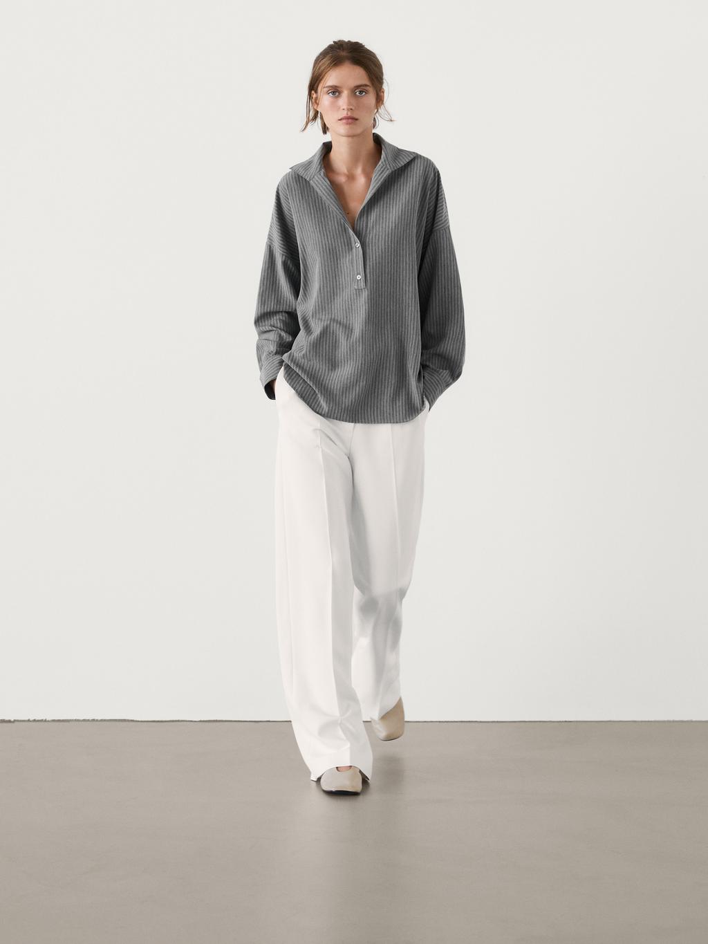 Striped shirts for women - Massimo Dutti