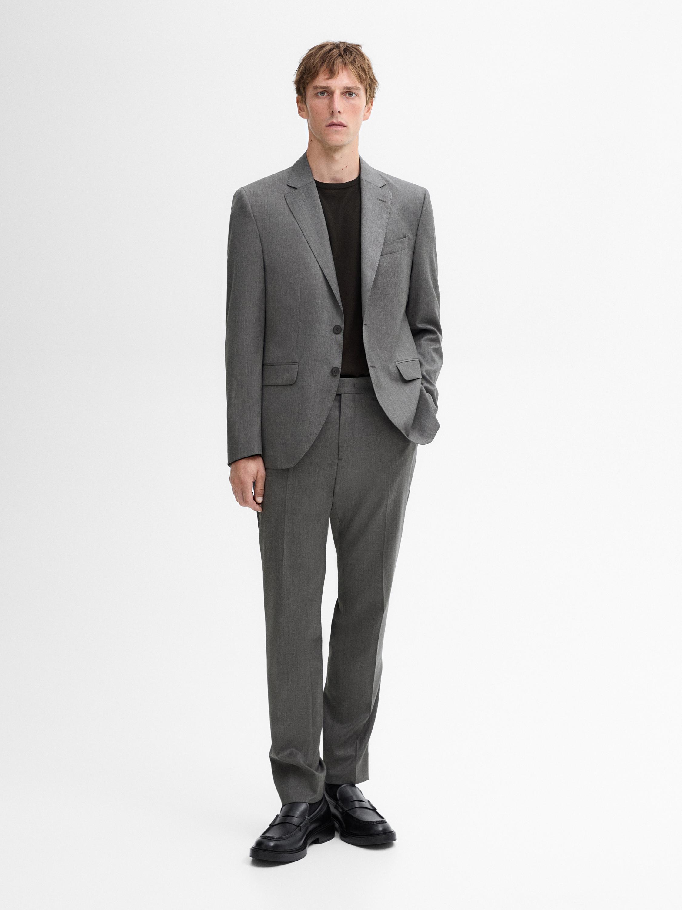 SBL-VESTIR-17 · Grey Marl | Massimo Dutti