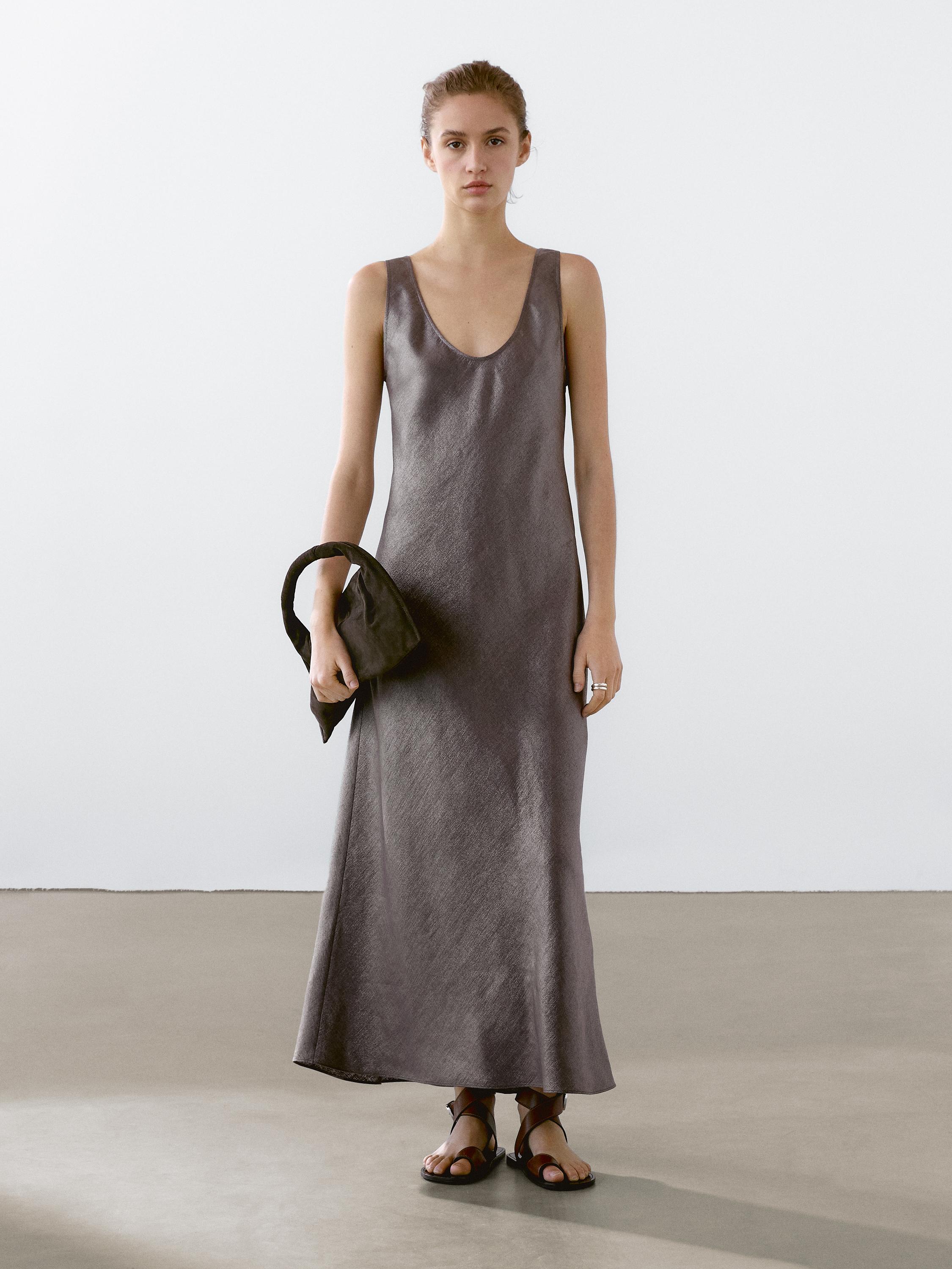 Dames linnen jurken - Massimo Dutti - NL