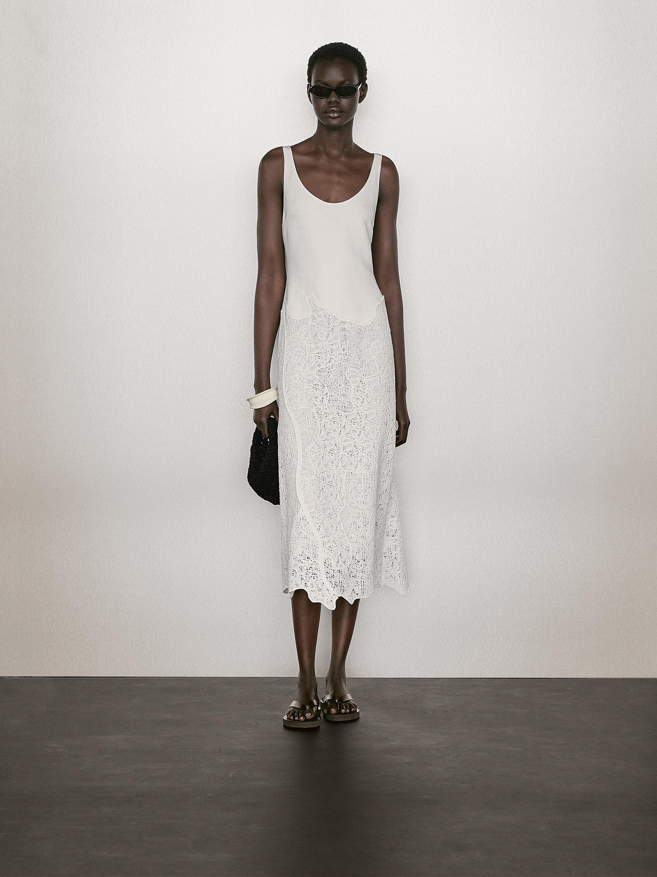 Women's Midi Dresses - Massimo Dutti - US