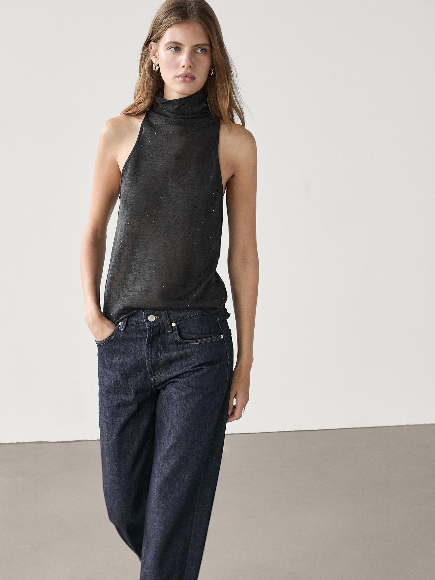 Tops de vestir y básicos para mujer - Massimo Dutti