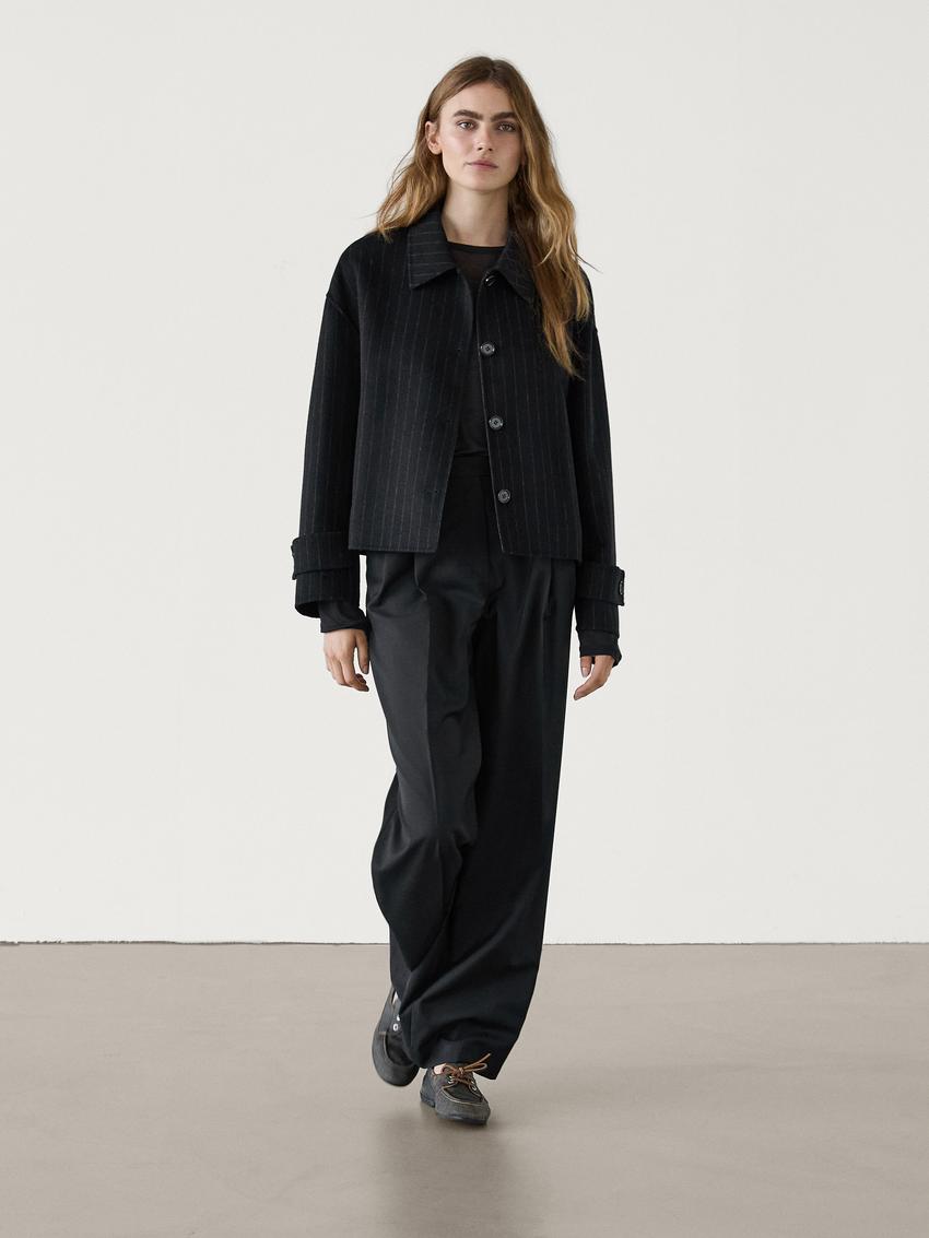 Women's cropped jackets - Massimo Dutti