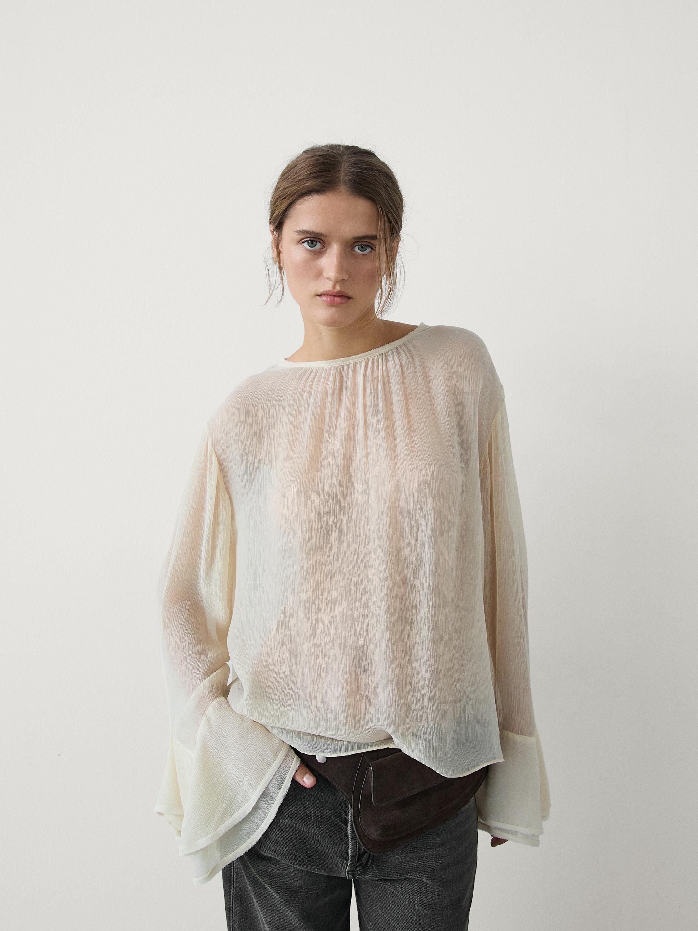 Blouses for women - Massimo Dutti