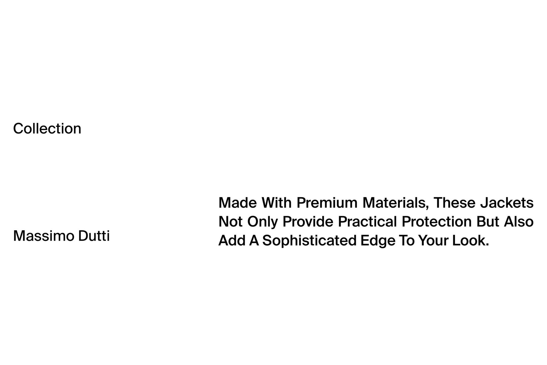 Kurtki męskie - Massimo Dutti - PL