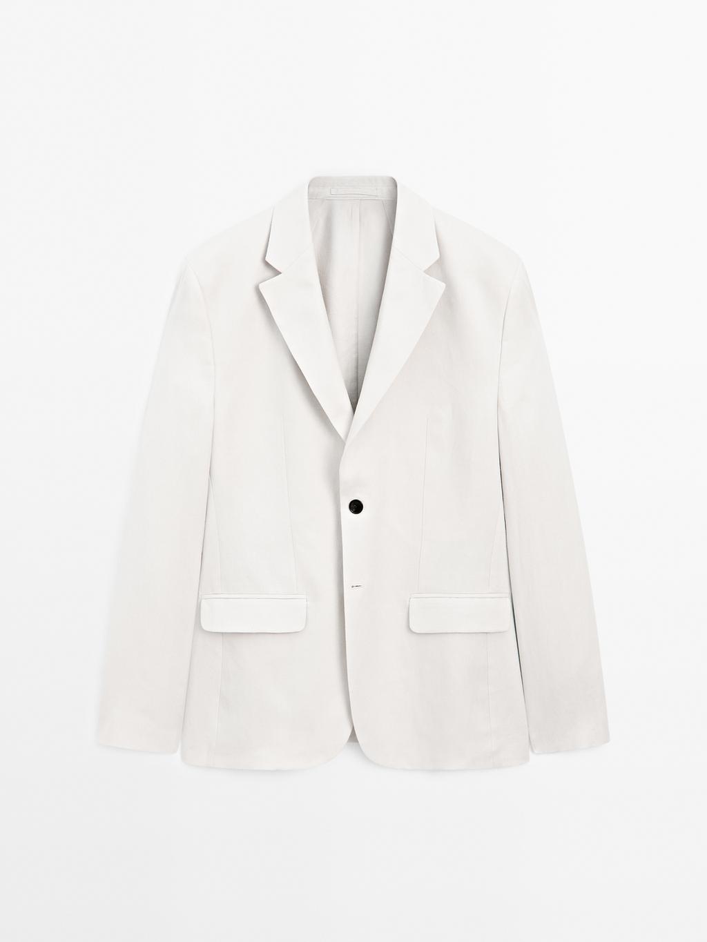 Men's Linen Suits - Massimo Dutti - US