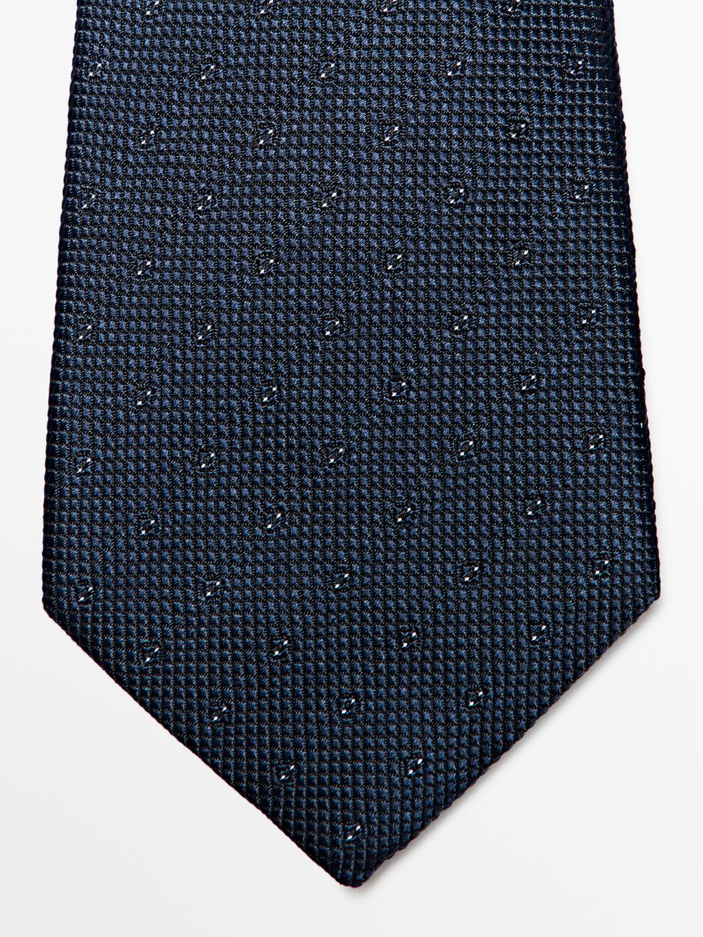 Kravatë me teksturë 100% mëndafsh · Blu E Thellë, Kafe · Accessories ...